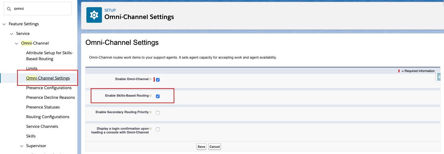 Skill-Based routing using Omni channel Salesforce – PantherSchools