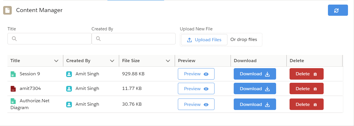 How to download files from Lightning Community using LWC – PantherSchools