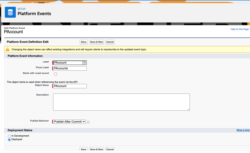How to integrate Salesforce Platform Event using MuleSoft Anypoint ...