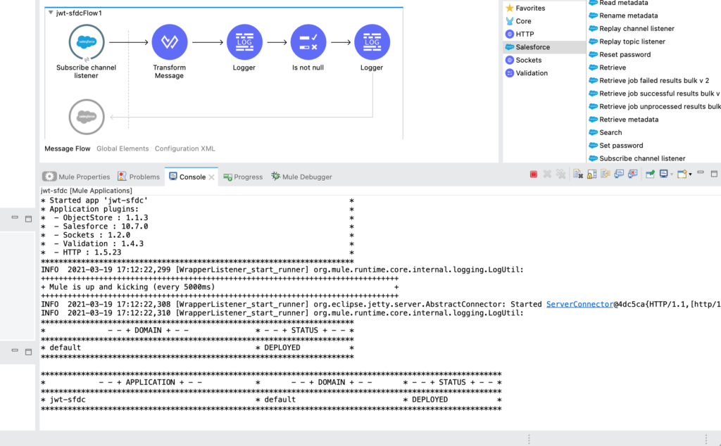 How to integrate Salesforce Platform Event using MuleSoft Anypoint ...