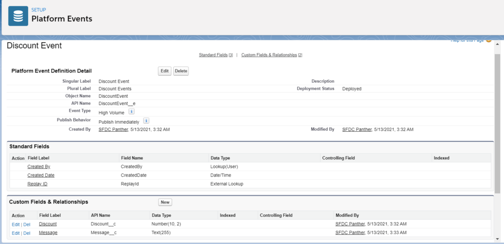 How to use LWC & Platform Event with MuleSoft? » PantherSchools