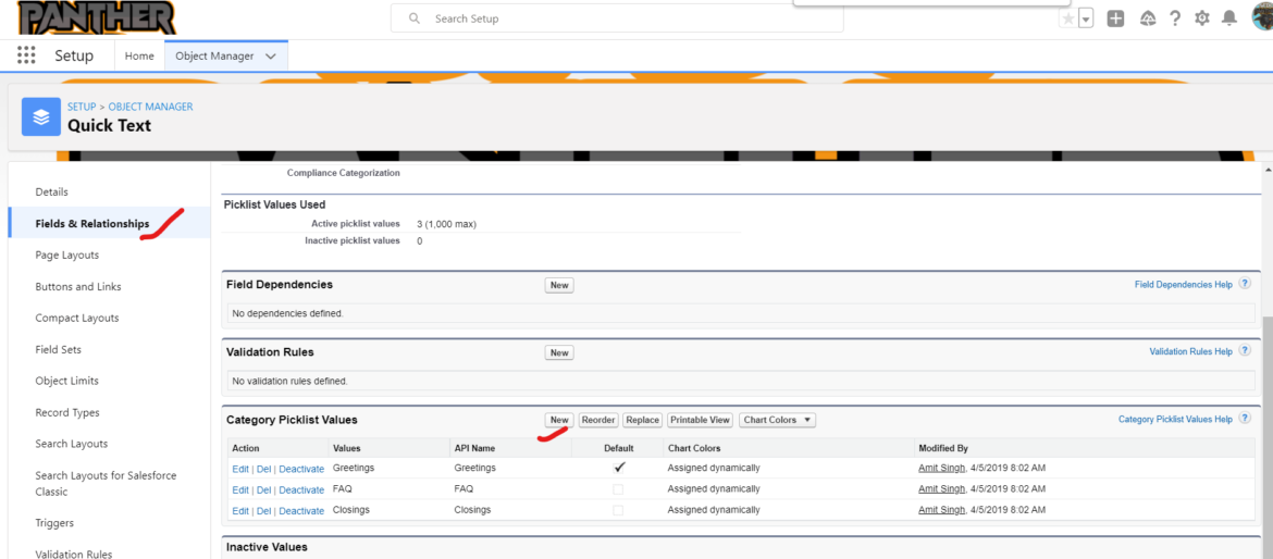How to Setup QuickText in Salesforce? – PantherSchools