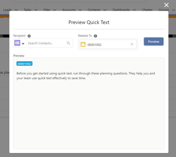 How to Setup QuickText in Salesforce? – PantherSchools