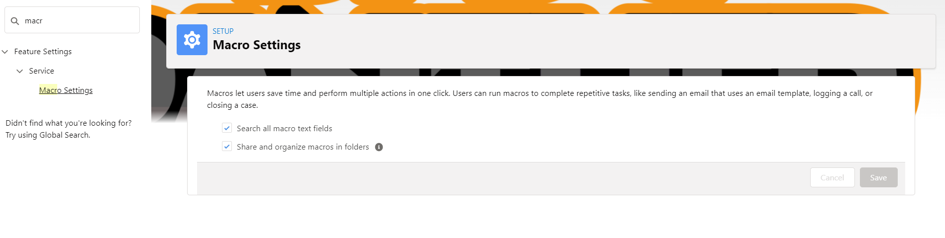 How to use Macros in Salesforce? » PantherSchools