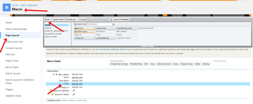 How to use Macros in Salesforce? » PantherSchools